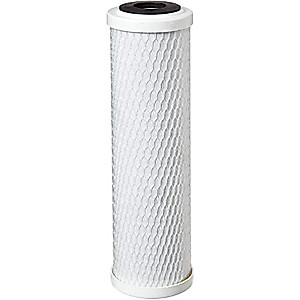 CFS – 2 Pack Carbon Block Water Filter Cartridges Compatible with Pentek CBC-10 – Remove Bad Taste & Odor – Whole House Replacement Filter Cartridge – 0.5-Micron – 9-3/4" x 2-7/8", White