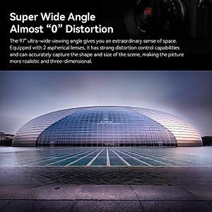 Brightin Star 12mm F2 III Manual Focus Prime Lens for Canon EOS-M Mount Mirrorless Cameras, APS-C Ultra-Wide Angle Large Aperture, Fit for M6, M50, M5, M3, M200, M10, M100, M, M2