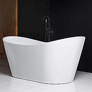WOODBRIDGE B0010-MB-Drain &O Bathtub, White