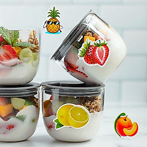 Fruit Stickers, 100 Pcs Cute Fruits Stickers for Kids, Colorful VSCO Waterproof Sticker for Water Bottle Scooter Luggage Laptop Skateboard, Fruits Sticker Bulk Holiday Gifts for Kids Teens Adults