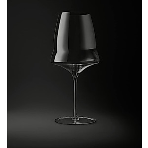 Josephinenhütte - Josephine No 3 - Red - Red Wine Glasses Designed by Kurt Josef Zalto * - Set of 2