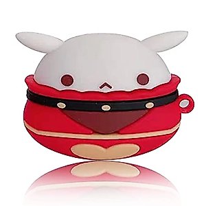 HENJI Case for Airpods Pro, Cute Cartoon Knights of Favonius Klee Earphone Cases for Airpods Pro, Hot Game Cover with Hook for Girls Kids Women Men (Jumpy Dumpty)