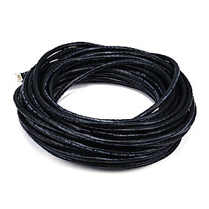 Monoprice 1FT 24AWG Cat6 550MHz UTP Ethernet Bare Copper Network Cable - Blue