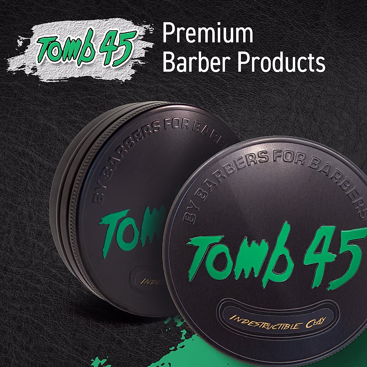 Tomb45 Indestructible Hair Clay, High Strong Hold with Matte Finish Hair Styling Product