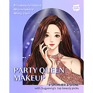 AMTS webtoon True Beauty Makeup liquid glitter eyeshadow, vegan korean eye glitter, shimmer eyeshadow highlighter, kbeauty, kdrama #04 Jazz