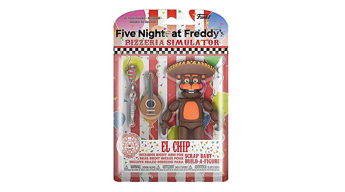El Chip FNAF Action Figure - Funko Collectible