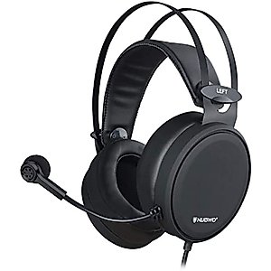 NUBWO Gaming headsets PS4 N7 Stereo Xbox one Headset Wired PC Gaming Headphones with Noise Canceling Mic , Over Ear Gaming Headphones for PC/MAC/PS4/PS5/Switch/Xbox one (Adapter Not Included)