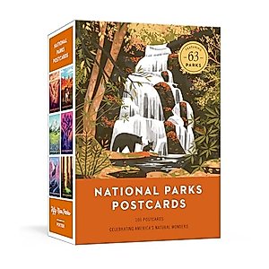 National Parks Postcards: 100 Illustrations That Celebrate America's Natural Wonders