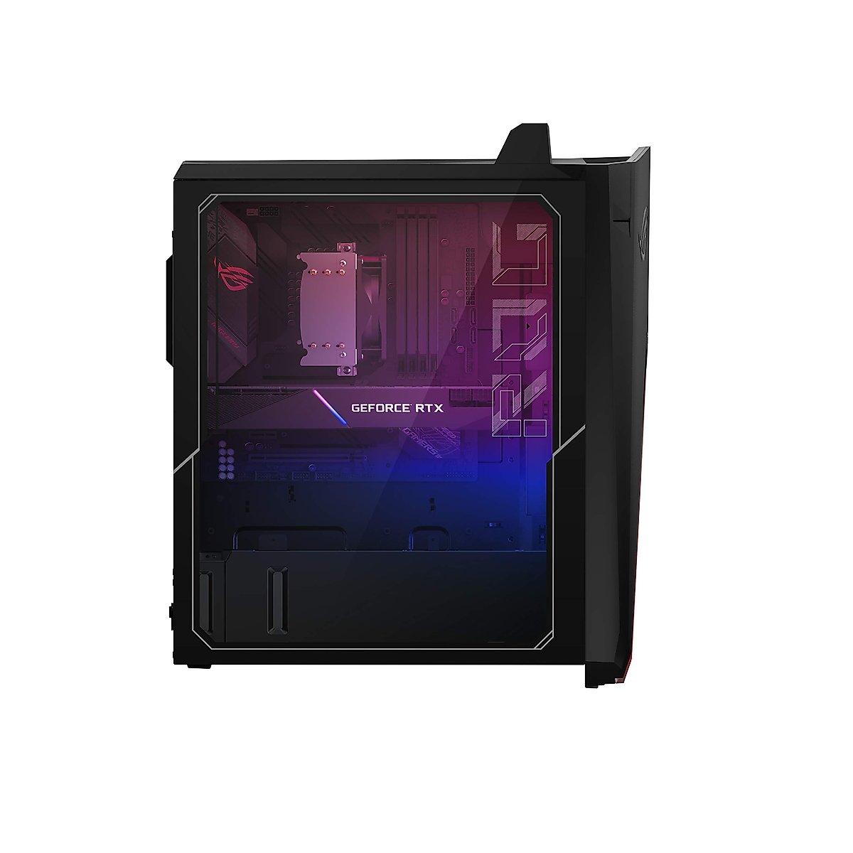 ROG Strix G15CK Gaming Desktop PC, Intel Core i7-10700KF, GeForce RTX 2070 SUPER, 16GB DDR4 RAM, 512GB SSD, Wi-Fi 6, ROG Strix Flare Keyboard & Gladius II Mouse, Windows 10 Home, G15CK-BS772