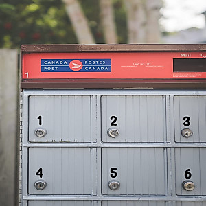 1260 Pieces 10 Sheets A4 Vinyl Letter Sticker, Self Adhesive Letters Numbers Mailbox Numbers Sticker for Signs, Window, Mailbox, Door (Black,1 Inch)