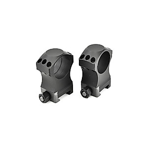 Nightforce X-Treme Duty Ultralite 7075-T6 Hard-Anodized Aluminum 30mm 1.125" Screw Scope Ring Set, High