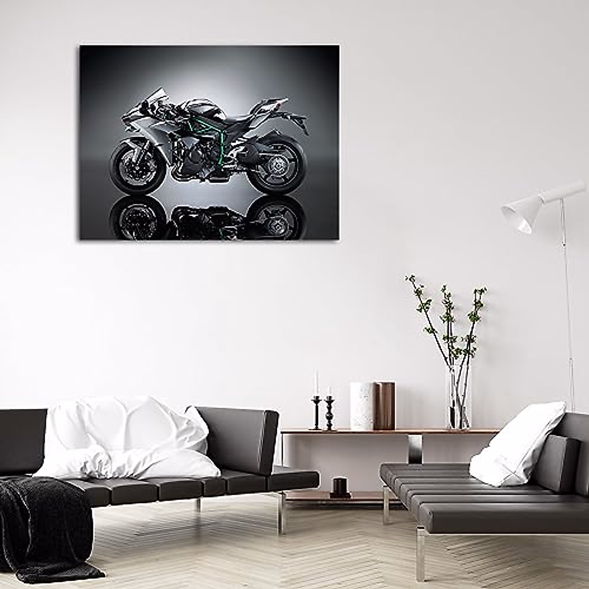 Qasrhibao JDM Toyota Supra Nissan Car Poster Skyline R34&Skyline R47 Poster Decorative Car Painting Picture Poster Artwork Wall Art for Living Room Bedroom Office Home Decoration-frameless