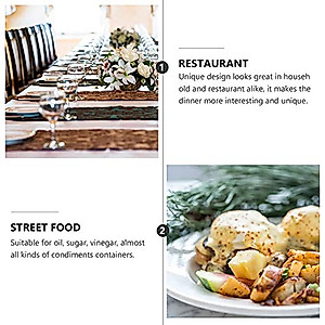 Hemoton Serving Tray Round 6pcs Melamine Seasoning Dish Mini Shell Shape Sushi Soy Dipping Bowl Appetizer Plates Serving Saucers Small Tea Bag Holder for Kitchen Home Accessory Tray