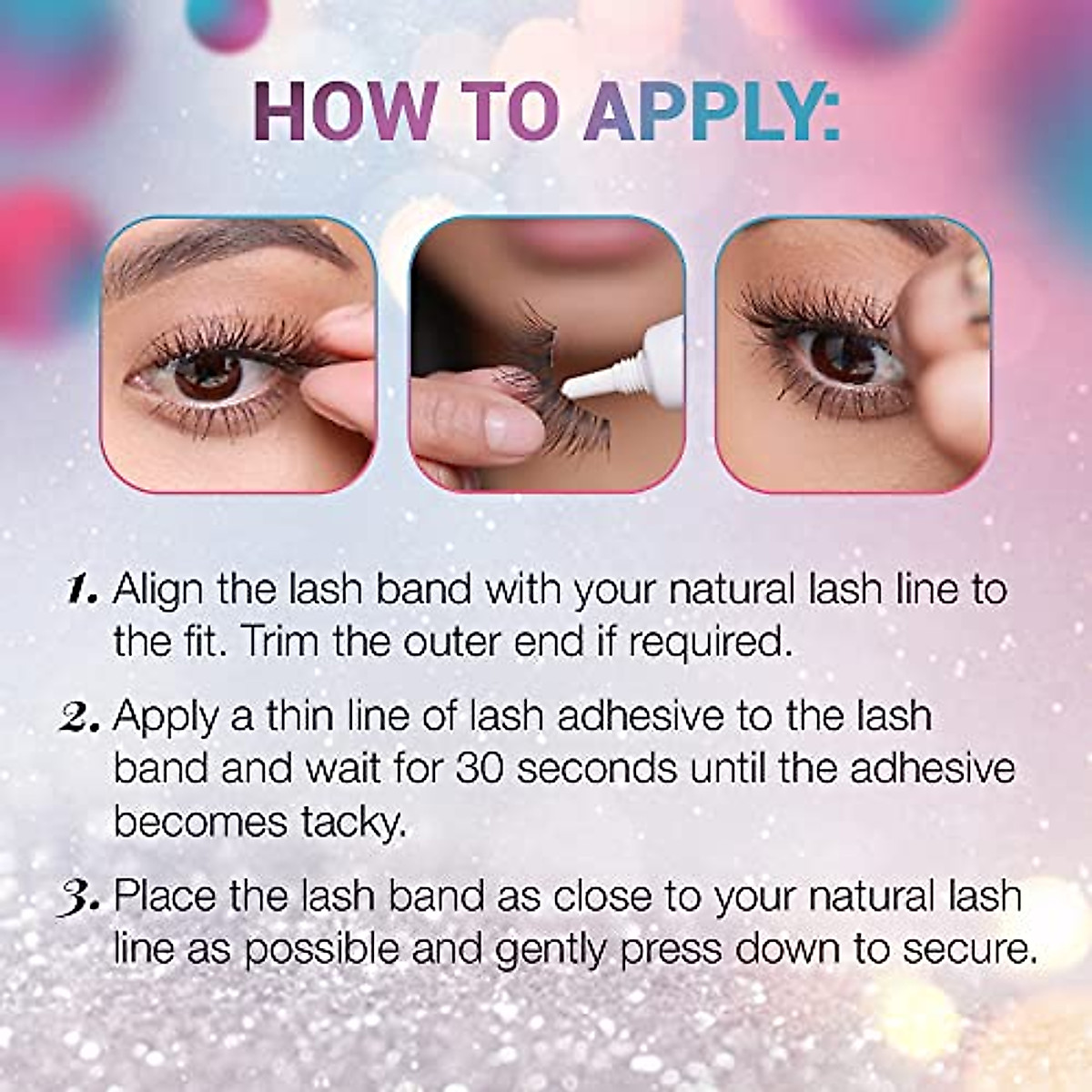 Ardell Lashgrip Strip Adhesive, Clear, 0.25 Ounce