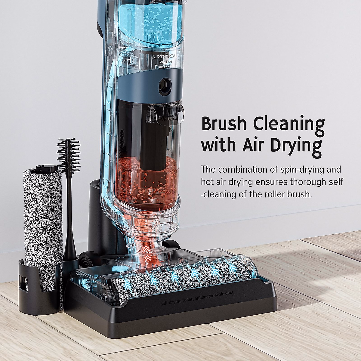 AIRTHEREAL VacTide Wet Dry Vacuum Cleaner, V2 – Pro, Blue