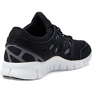 Nike Women's Free Run 2, Black/White/Dark Grey, 7