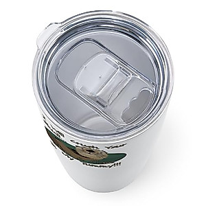 CafePress Otter Skull Crush Stainless Steel Travel Mug 20 oz. Insulated Stainless Steel Coffee Tumbler