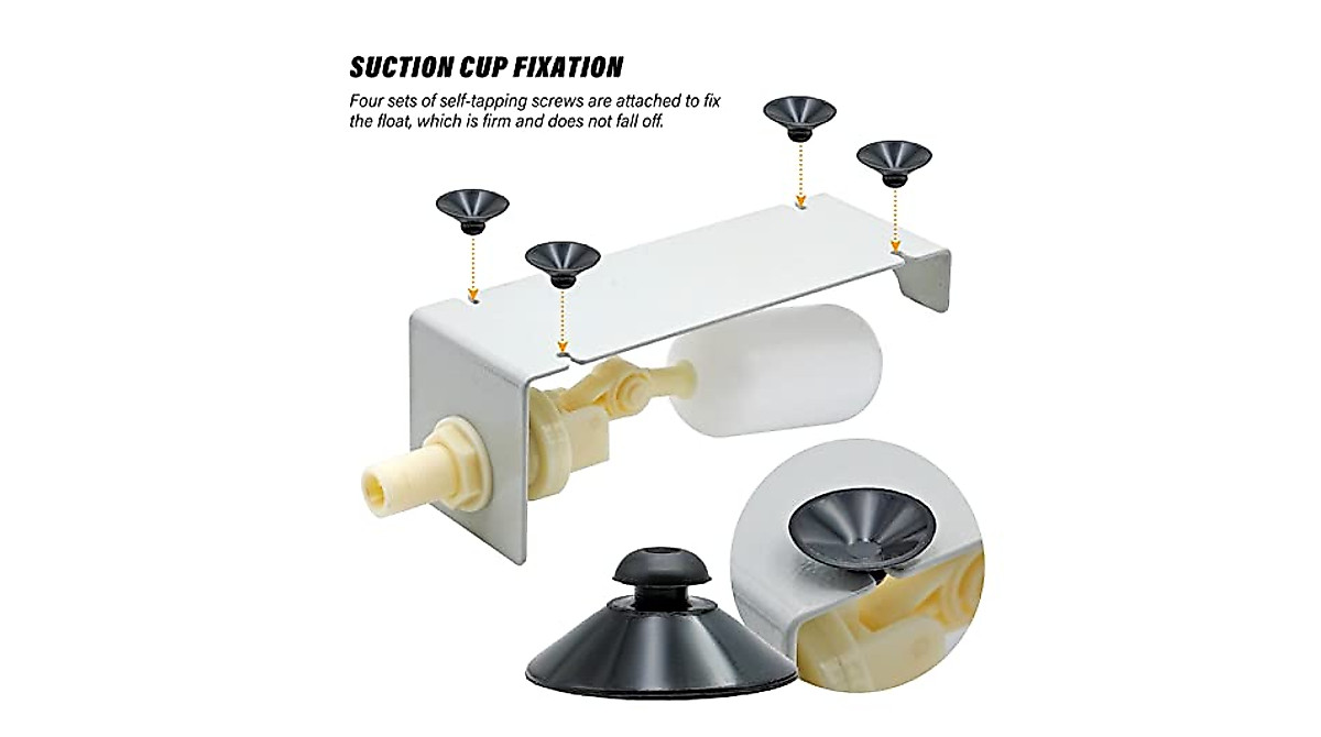 Auto Fill Water Level Kit for Fountains & Aquariums