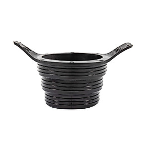 Camco 39317 3-in-1 Flexible Sewer Hose Seal, Black - Makes Connection to RV Sewer Hose Inlets Easier - Features Wings for Easy Removal