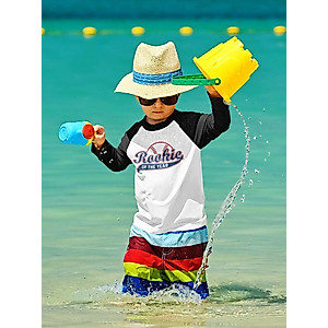 Rookie of The Year First Birthday Baby Boy Custom T-Shirt for 1 One Year Old Toddler 1st Birthday Personalized Shirt Infant Kids Tee Black, 12 Months