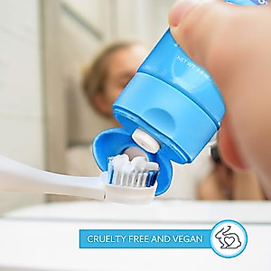 GO SMILE Professional Teeth Whitening Gel (3.4 oz) & Luxury Whitening Vitamin Enhanced Toothpaste (3.4 oz) - Travel Size Tooth Enamel Whitener & Stain Remover, No Added Sensitivity - Refreshing Mint