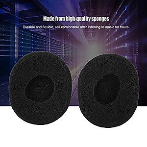 Headsets Replacement Soft Foam Earmuffs Ear Pads Cushion for Logitech H800 Headphones Universal 95mm Ear Pad Replacement Pad.