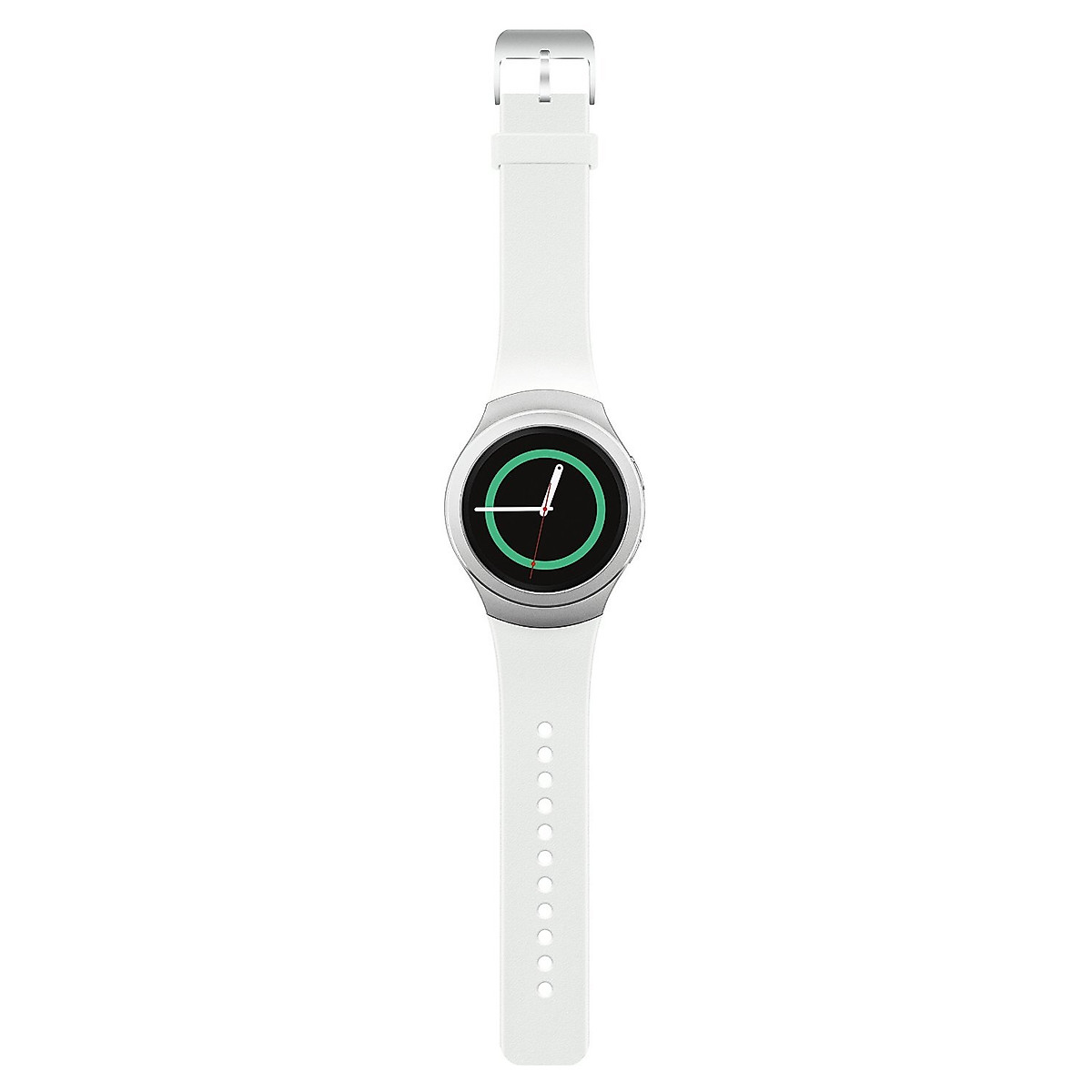 Samsung Gear S2 R730A (AT&T + Wi-Fi) Dust and Water Resistant Smartwatch - Silver (Renewed)