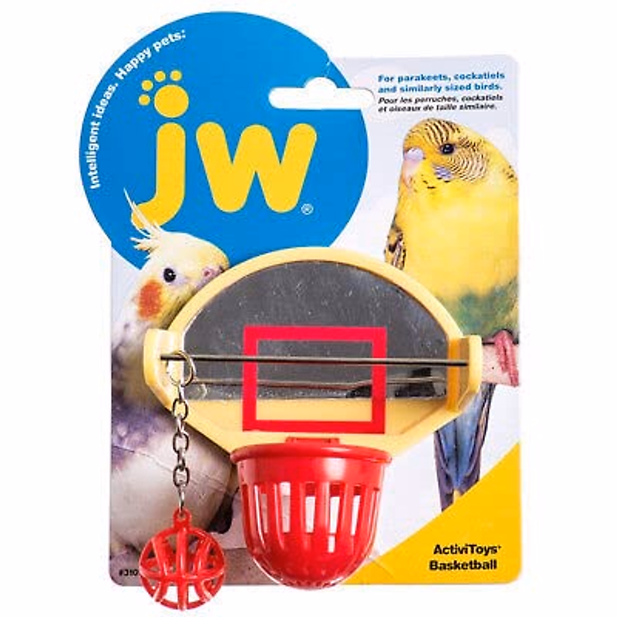 JW Pet Activitoys Birdie Basketball Toy [Set of 3]