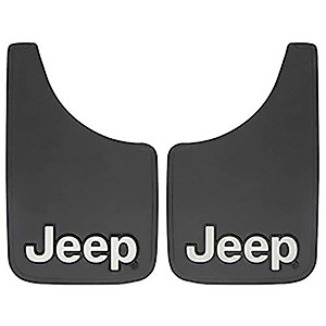 PLASTICOLOR Jeep 9x15 Mud Guards, 9" x 15" Mud Guards (000491R01)