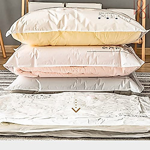 Hanlaien Durable Electric Vacuum Compression Bag, Space Saver Vacuum Storage Bags, Vacuum Storage Bags for Clothes, Clothing Storage (S+M+L,Electric Pump)