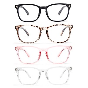 CCVOO Reading Glasses for Women/Men, Eyeglasses, Blue Light Readers for Women/Men, Computer Eye Glasses, Cheaters