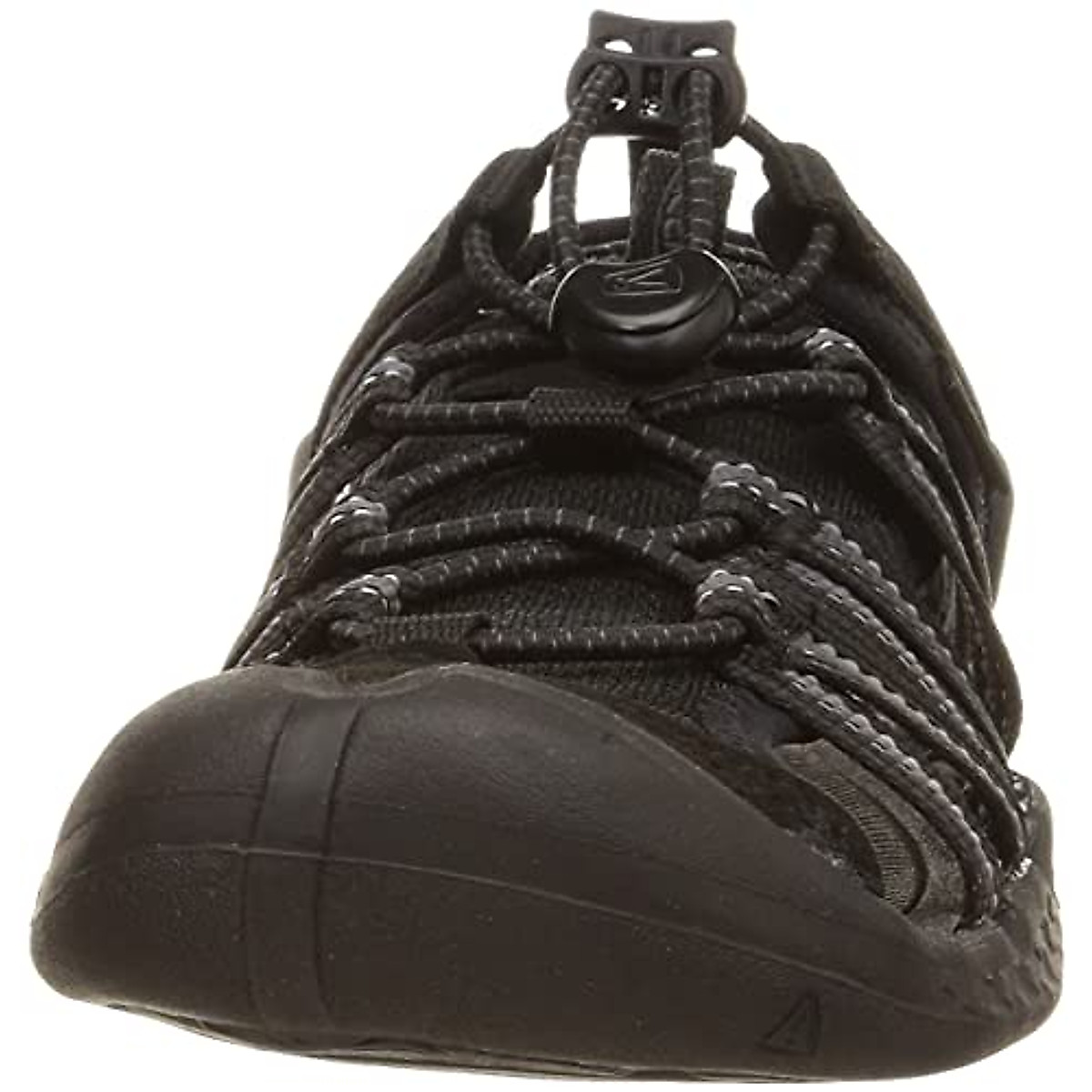 KEEN Women's Drift Creek H2 Closed Toe Water Sandals, Black/Black, 8.5