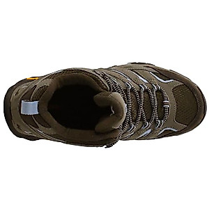 Merrell Women's Moab 2 MID Gore-TEX Hiking Boot, Brindle, 5
