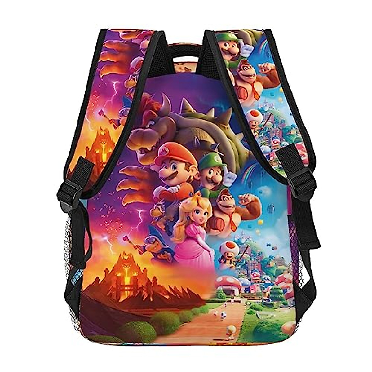 ZADIKO Anime Backpack, 16 Inch Cartoon Multifunction Laptop Daypack for Work/Travel/Outdoor (Anime1)