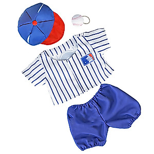 All Stars Baseball Uniform Fits Most 14" - 18" Build-a-bear and Make Your Own Stuffed Animals