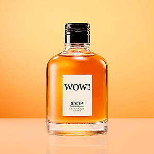 JOOP! Wow! Eau de Toilette – Woody Men's Cologne – With Notes of Cardamom, Bergamot, Vetiver & Vanillla – Luxury Perfumes for Men – Long Lasting Fragrance – 3.3 fl oz.