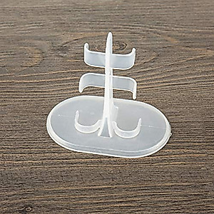 NUOBESTY 20PCS Doll Stands Display Holder Model Support Frame Prop Up Girl Action Figure Dolls Display Rack Dolls Accessories