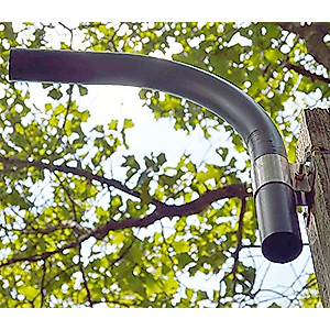 TORCHSTAR Extension Mounting Arm Area-Light, Sturdy Mounting Pole Only for Our Dusk to Dawn LED Barn Light, Yard Lights, Iron Housing, Anti-Rust, Bronze