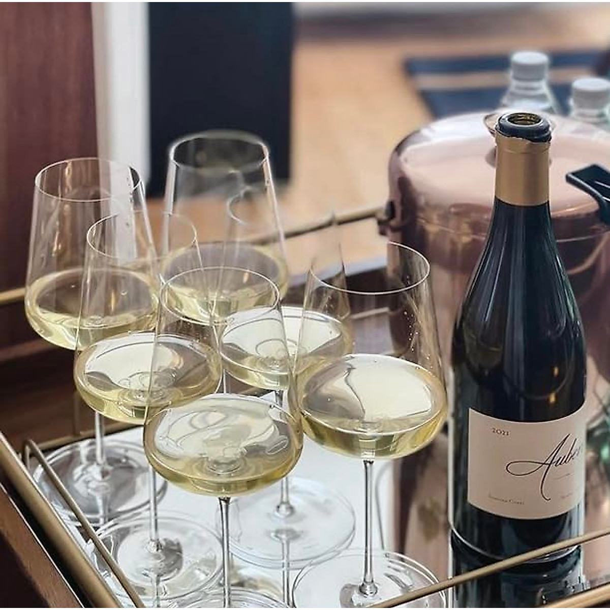 Zalto Denk'Art Universal Hand-Blown Crystal Wine Glasses I Set of 6 Glasses