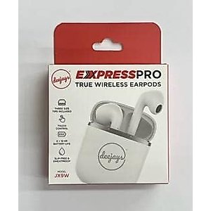deejays Express PRO True Wireless Earbuds (White)