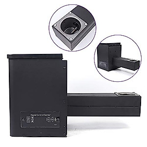Knob Type/Button Type Digital Temperature Controller Electric Wood Pellet Smoker Grill Part Suitable for Grill, Smoke, Bake, Roast, Braise, and BBQ (Does not Include Meat Needles) US (Button Type)