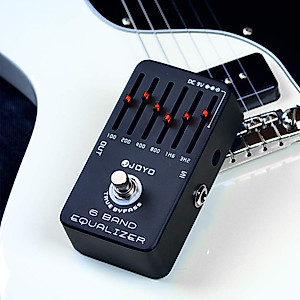 JOYO JF-11 6-Band EQ Pedal Bundle with JP-06 Noise Blocker Pedal Power Supply