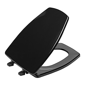 Kohler Rochelle 3.5 Gallon Toilet Elongated Molded Seat Assembly in Black