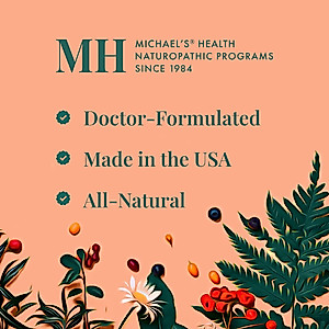 MICHAEL'S Health Naturopathic Programs Teen Girls Multivitamin - 60 Vegetarian Tablets - with B Complex Vitamins & Female Herbal Blend - Kosher - 30 Servings