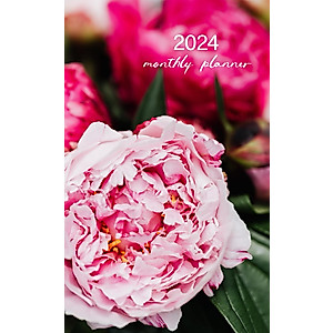 2024 Monthly Pocket Planner: Small 1 Year Calendar Schedule Organizer Start January 2024 to December 2024 with Holidays|Includes Place for Contacts, Notes, Important Dates, and Passwords