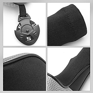 BESPORTBLE 3pcs Golf Club Cover Putter Cover Golfing Rod Head Cover Head Wraps for Men Golfing Equipment Golf Head Covers Golfing Club Covers Golfs Accessory Dome Cover Mesh Net