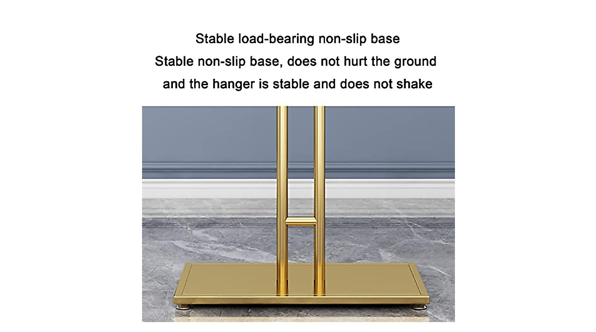 Household goods Simple Metal Clothing Store Display Stands,Gold 2-Way ...
