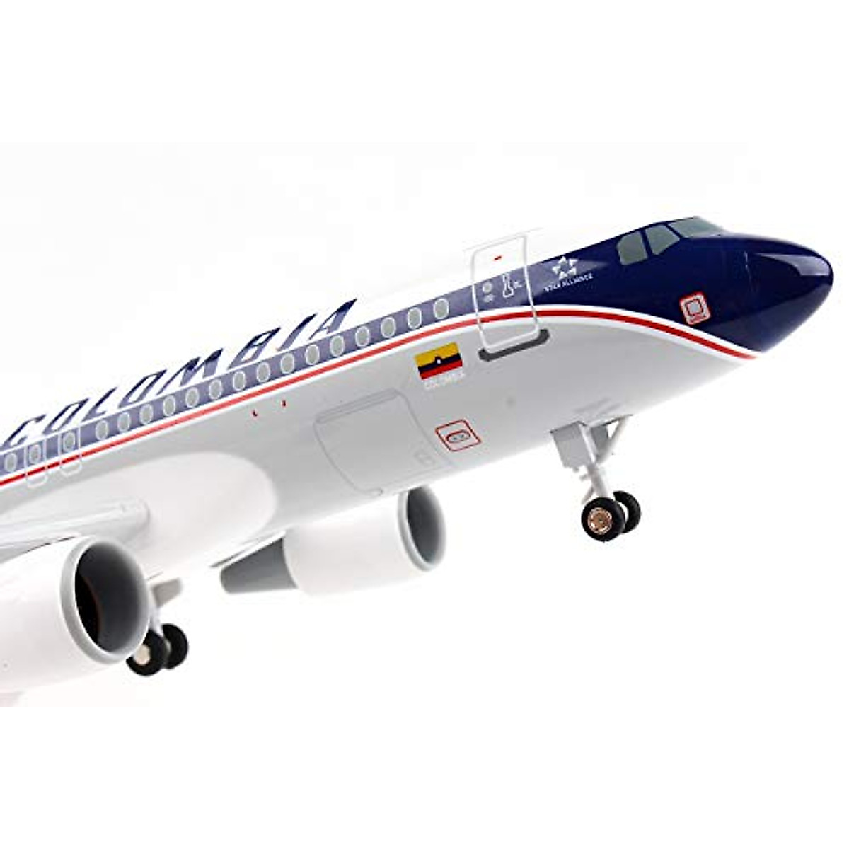 Daron SKYMARKS AVIANCA A320 1/150 W/Gear Retro Livery