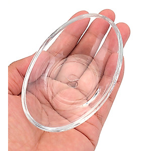 Yesland 6 Pack Glass Dip Bowls, Clear Mini Bowl Set/Dessert Bowls Set, Perfect for Ketchup, Sauce, Butter & Olive Oil