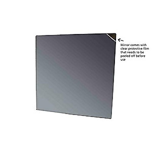 Grey Tinted Clear Acrylic Plexiglas (Smoked) Sheet 24" X 24" X 1/8"